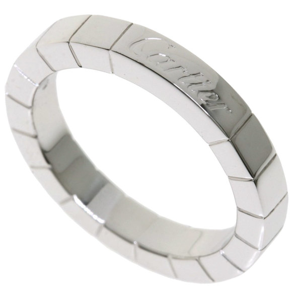 Cartier | Jewelry | Cartier Lanier 48 Ring K8 White Gold Ladies | Poshmark